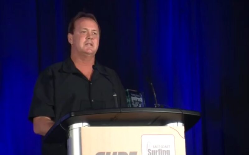 Richie Rudolph, 2016 ECSHOF inductee. - Florida Surf Museum