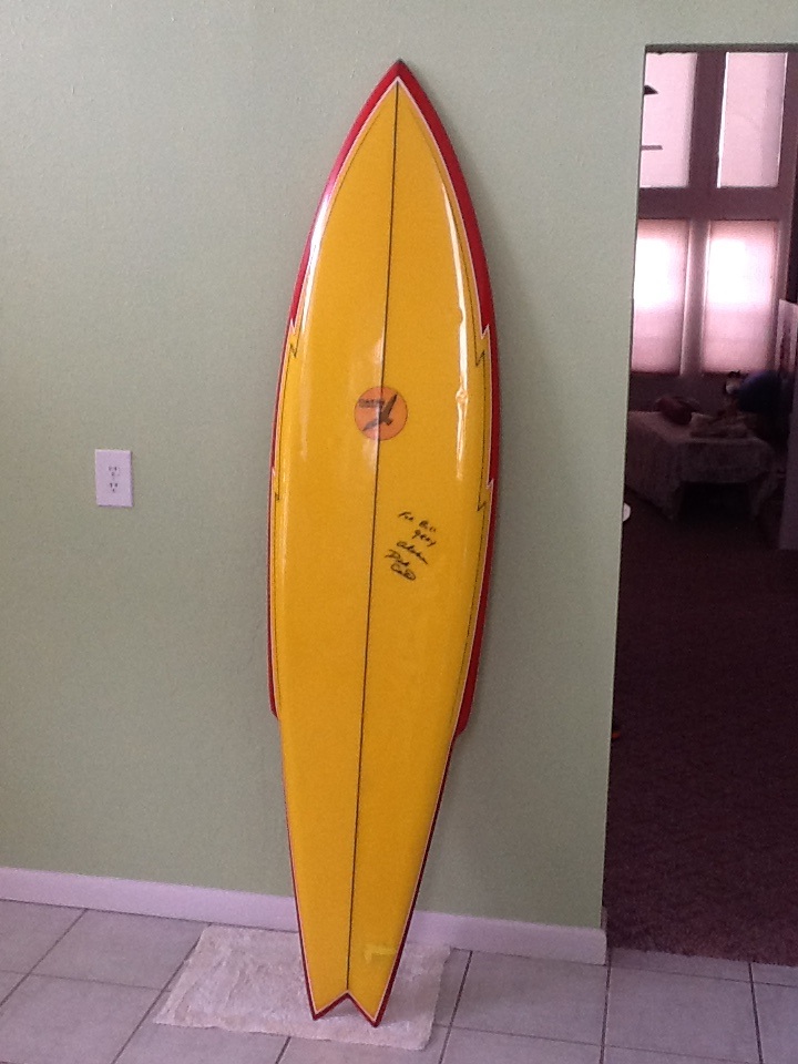 Mint Condition 70's Catri Stinger- Sweeeet! - Florida Surf Museum