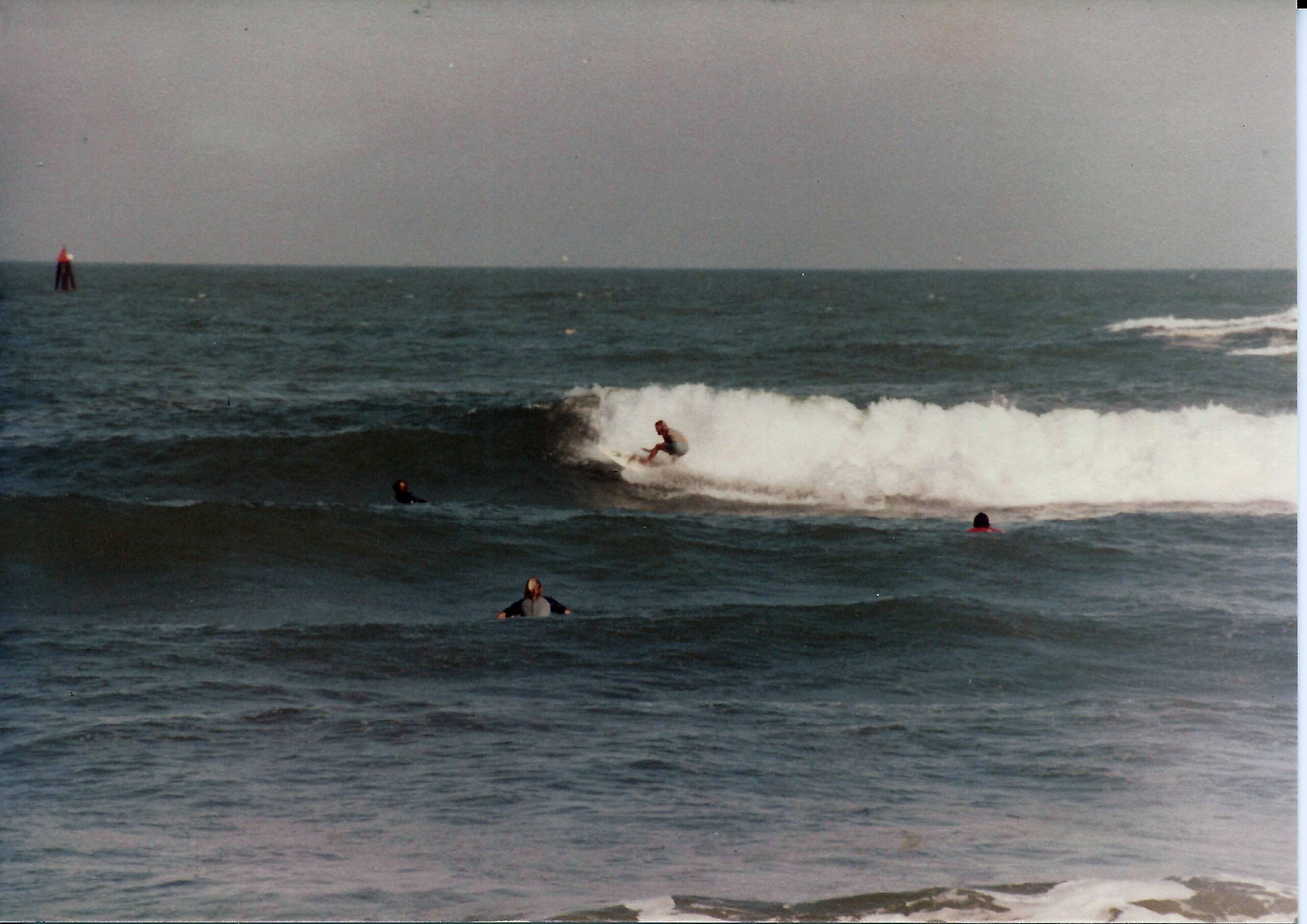 Surfing Inside Canaveral Jetties - Florida Surf Museum