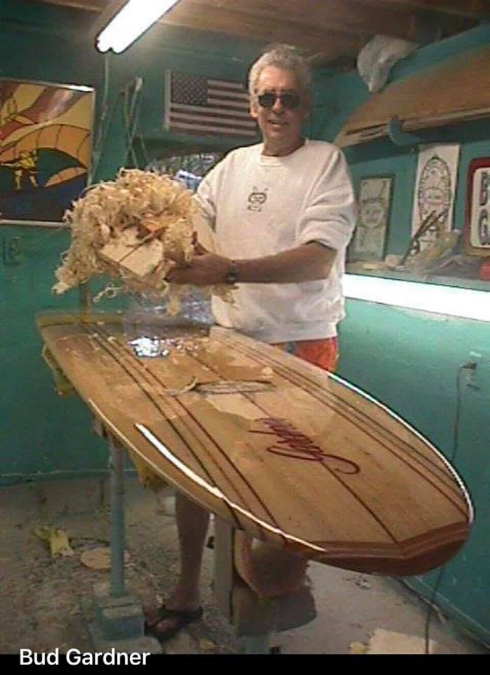 RIP for Legendary Shaper Bud Gardner - Florida Surf Museum