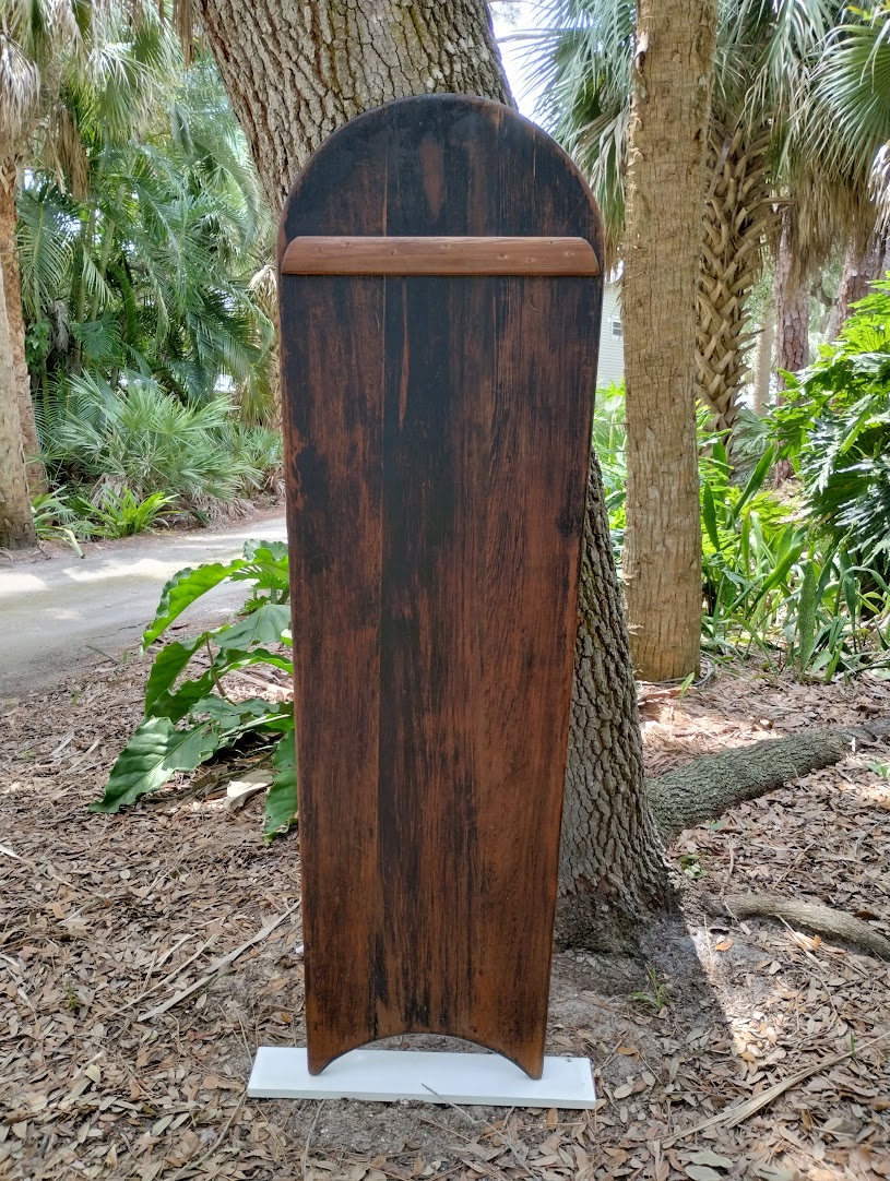 Rare Wooden 1920s Surfboard Added to Collection - Florida Surf Museum