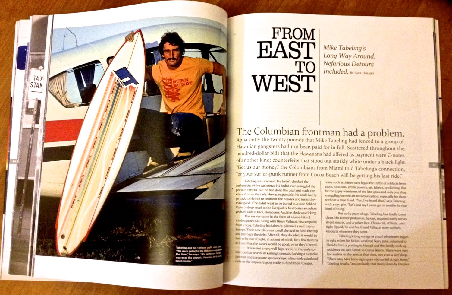 Florida's Hall of Famers- Mike Tabeling - Florida Surf Museum